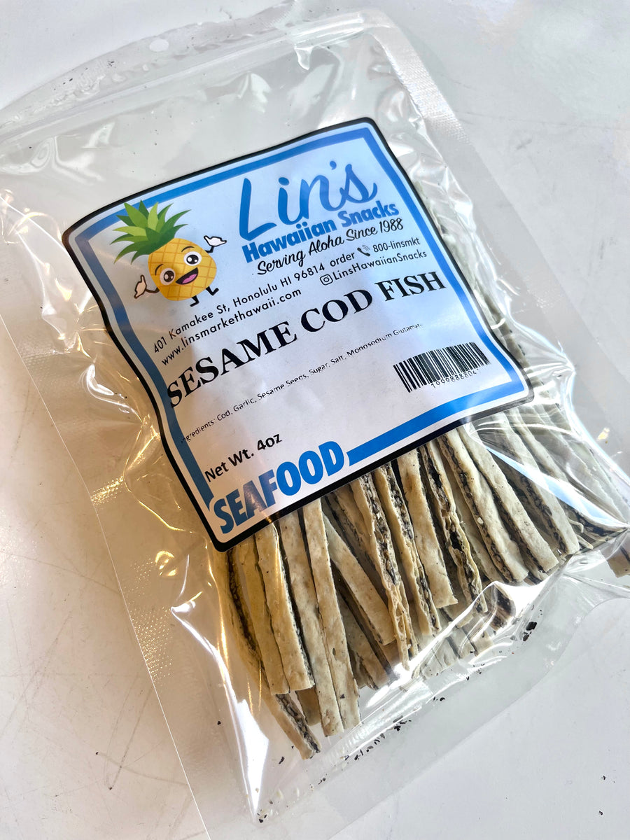 Sesame Cod Fish – Lin's Hawaiian Snacks