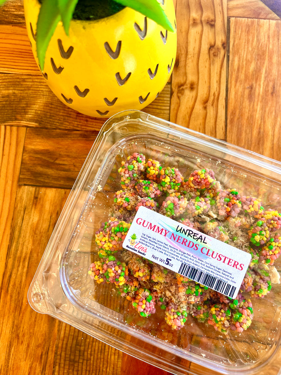 Unreal Nerd Clusters – Lin's Hawaiian Snacks