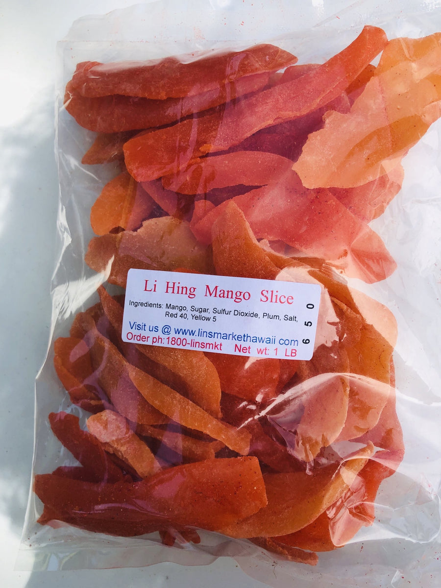 Li Hing Mango Slice – Lin's Hawaiian Snacks