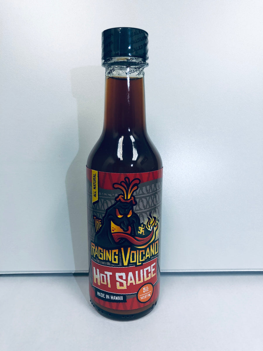 Raging Volcano Hot Sauce – Lin's Hawaiian Snacks