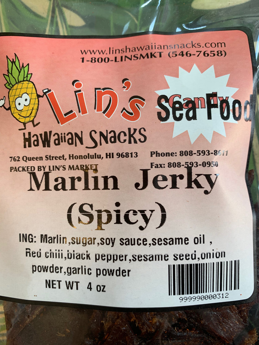 Local Ahi Jerky (Spicy) – Lin's Hawaiian Snacks
